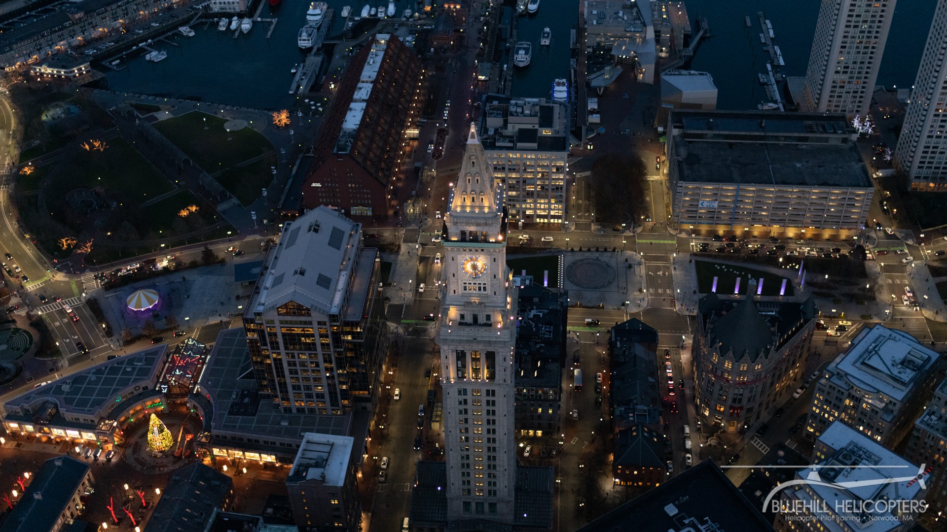 Night Tour – Helicopter Tour Boston – A Boston Bucket list